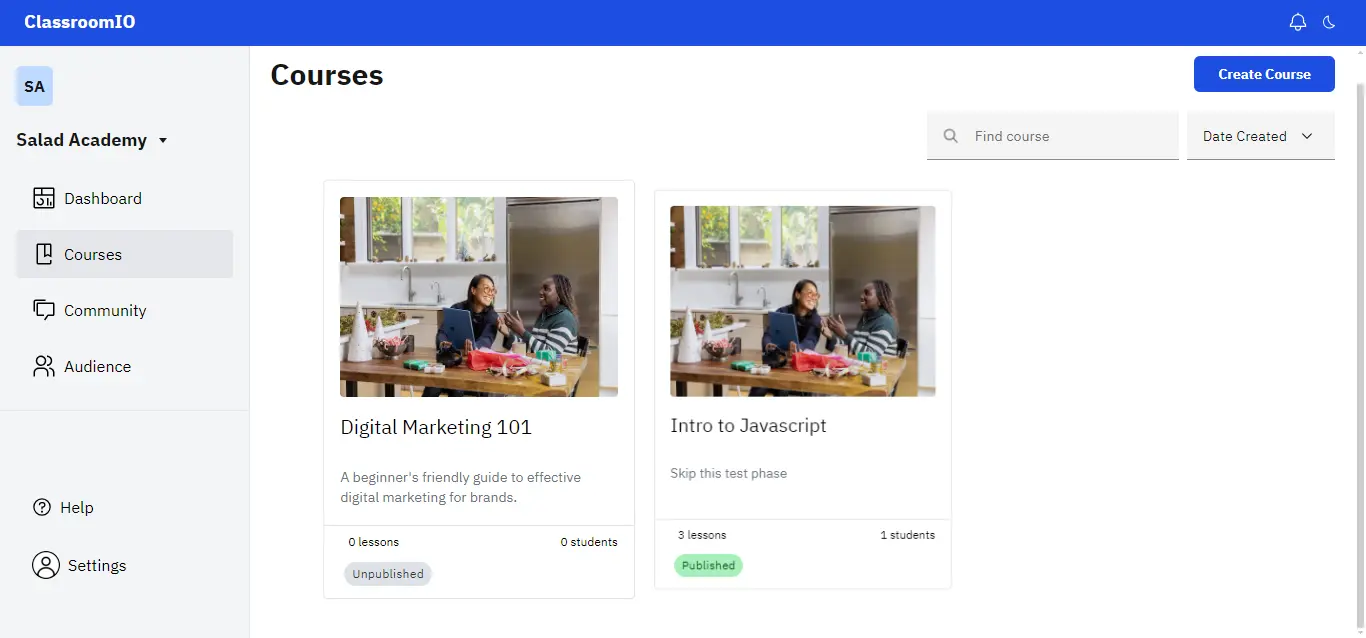 ClassroomIO – Launch Your Online Bootcamp In Minutes